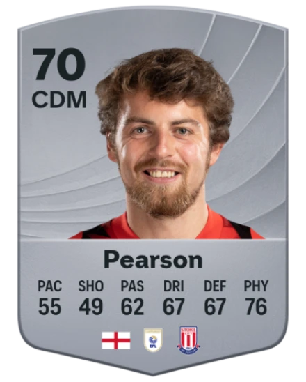 Ben Pearson Logo Ben Pearson EA FC 25 70 Rated